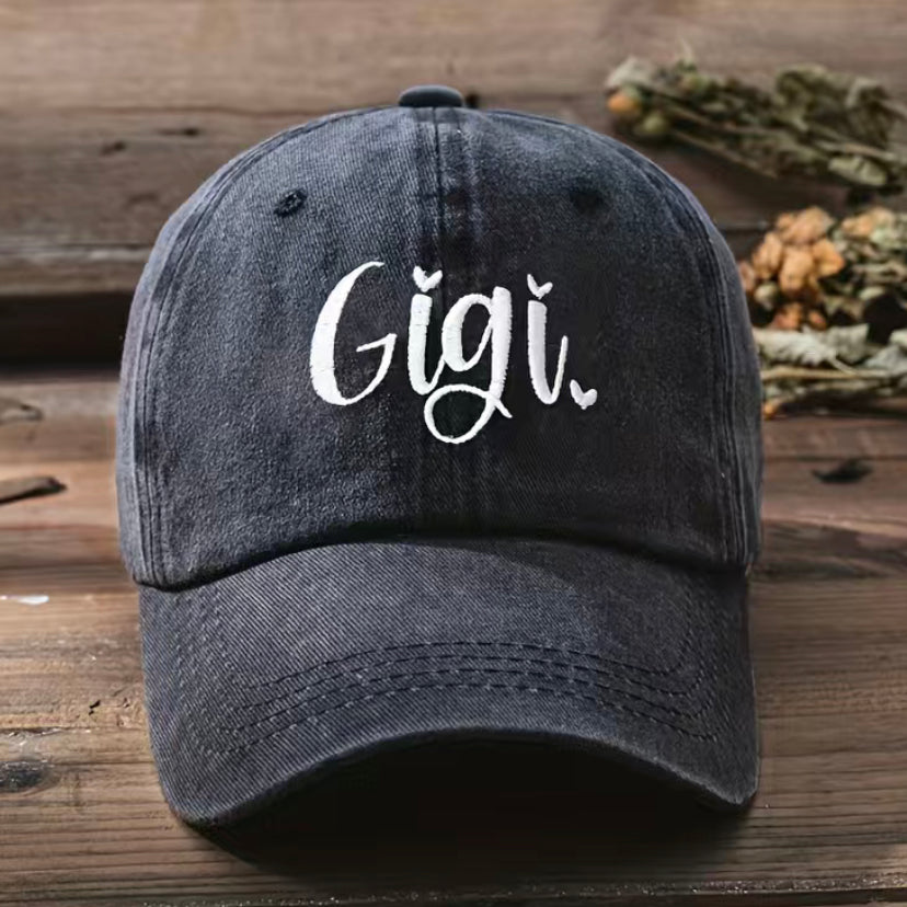 Gigi Hat: Black – The Distressed Darlin